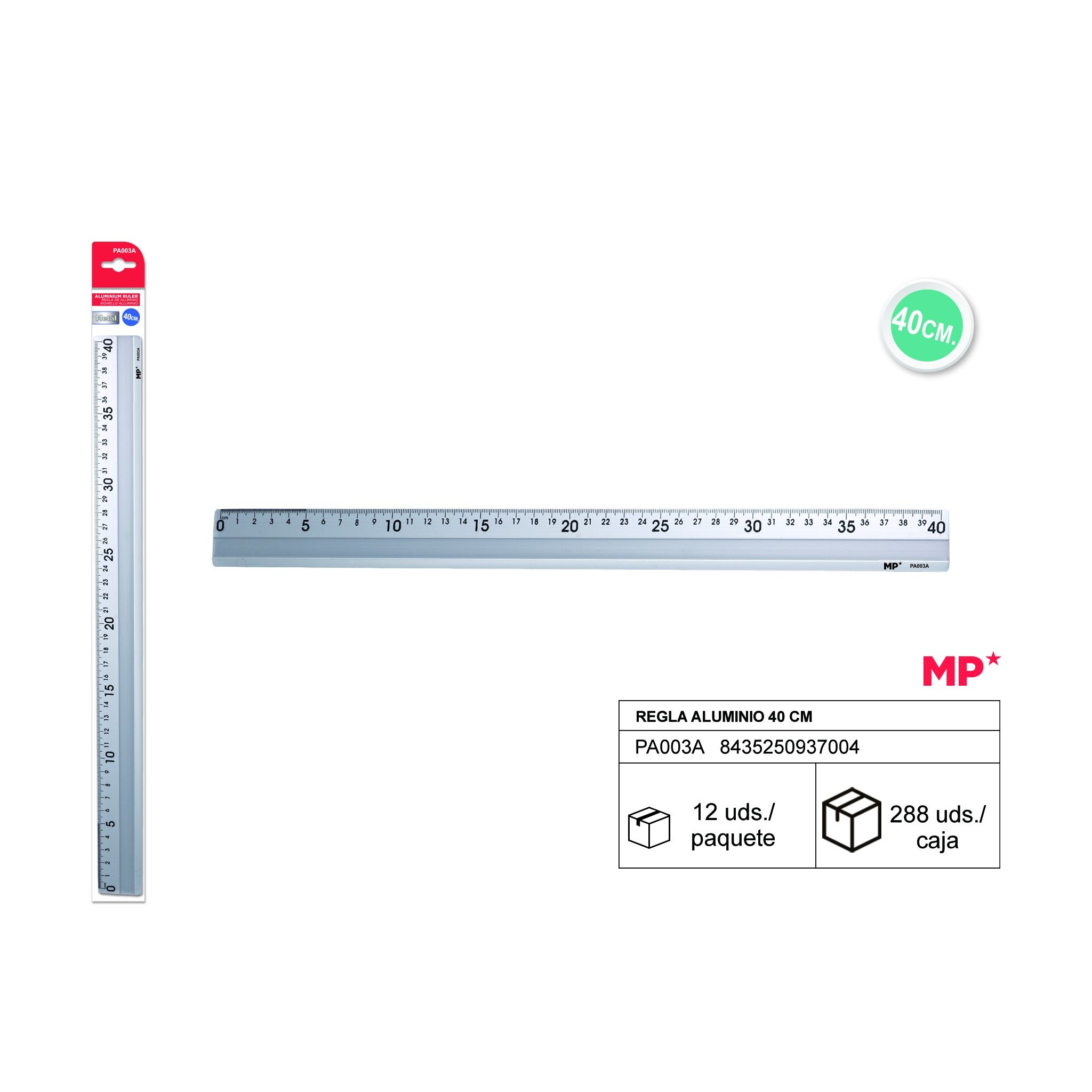 Wholesale PA003A Centimeter Aluminum Ruler Minimalist Ruler ...