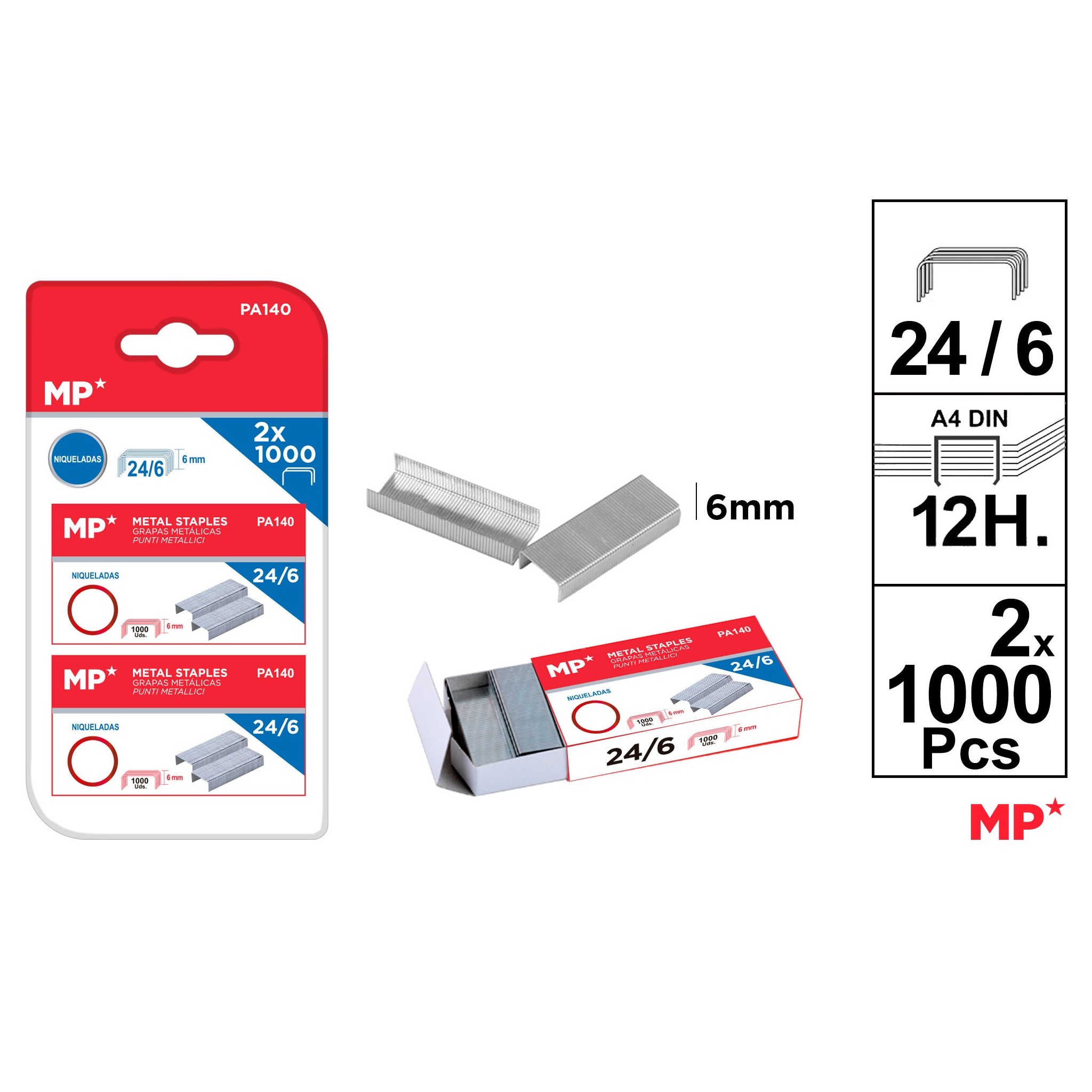 Wholesale Nickel Metal Staples Galvanized Metal Staples Coppered Metal ...