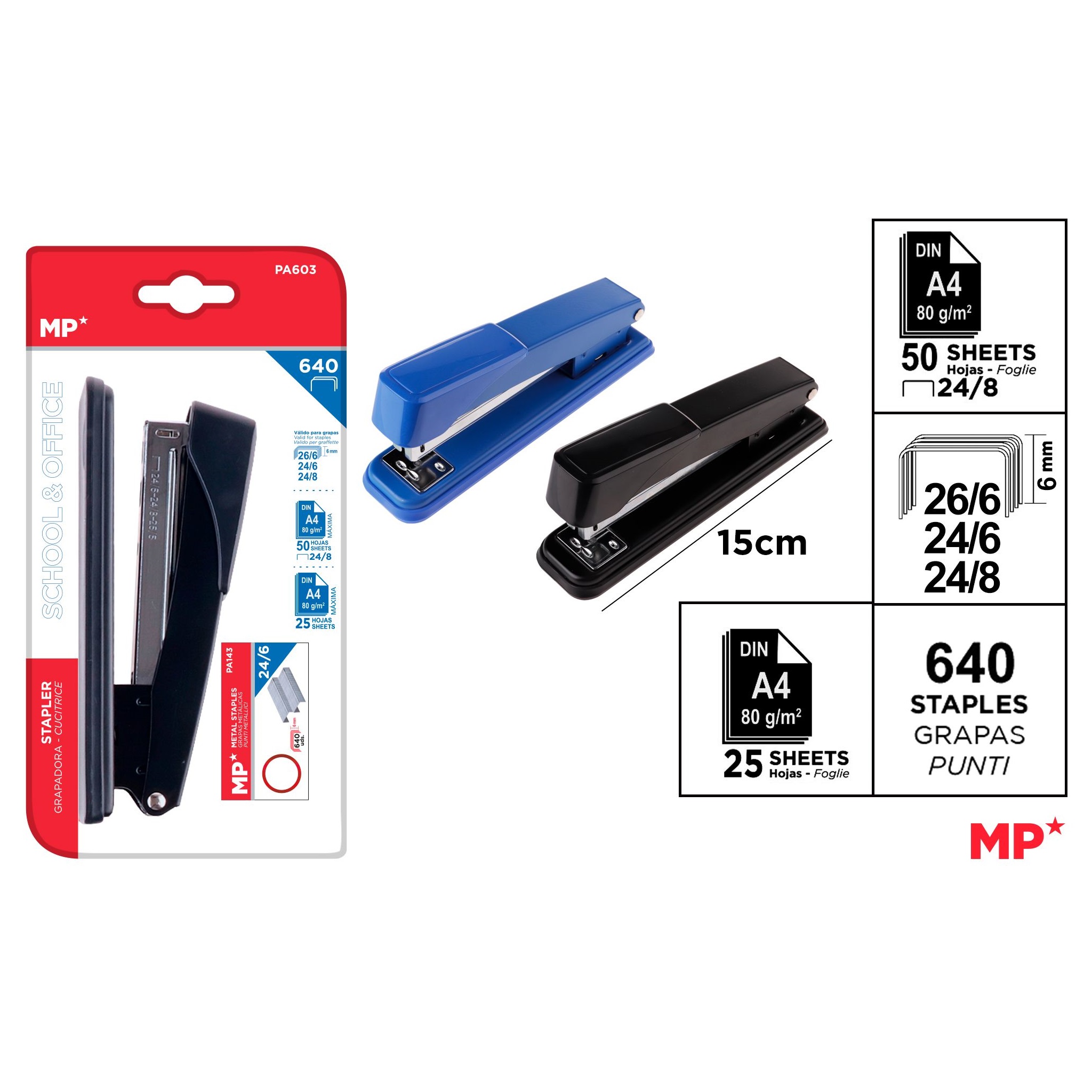 Wholesale Large Stapler 25/40/50 sheets Production and Supply ...