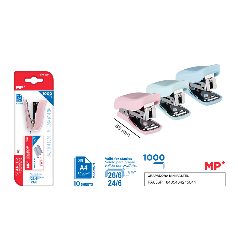 Wholesale Cute and Compact Pastel Mini Stapler – Staples up to 10 ...
