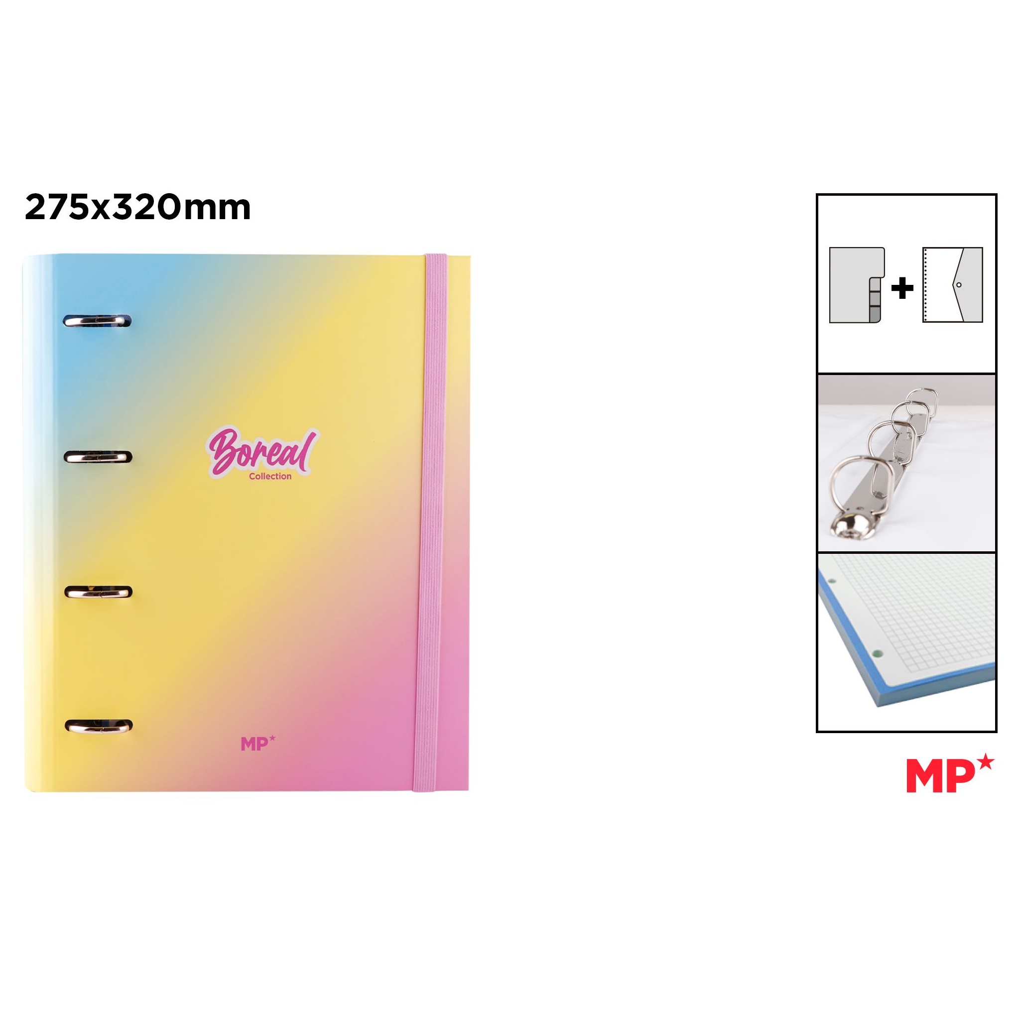 Wholesale 4 Ring Binder Notebook with Paper Manufacturer and Supplier ...