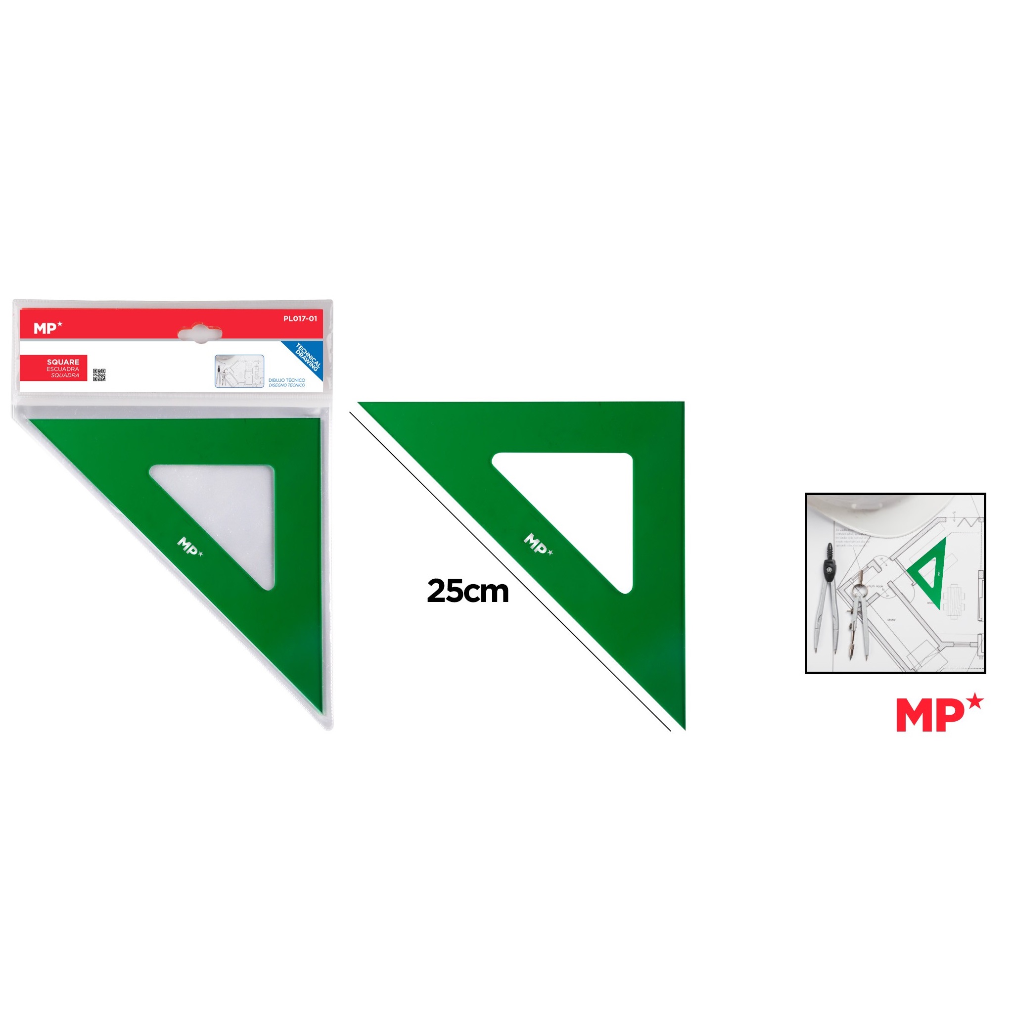 Wholesale Technical Drawing Ruler Set Square Plastic Ruler ...