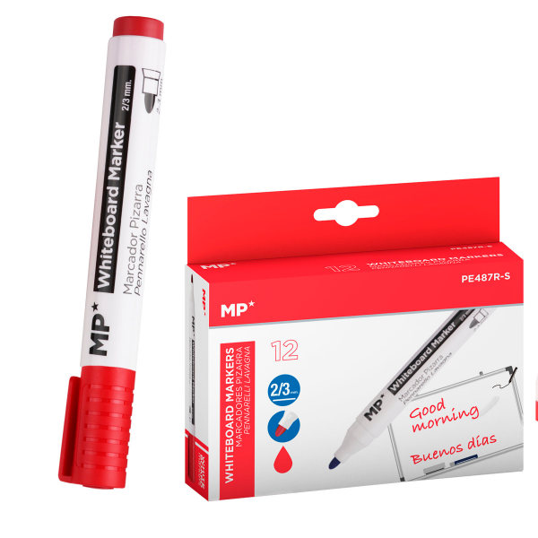 Wholesale PE487R-S Red Marker Quick Dry Marker Non-Toxic Whiteboard ...